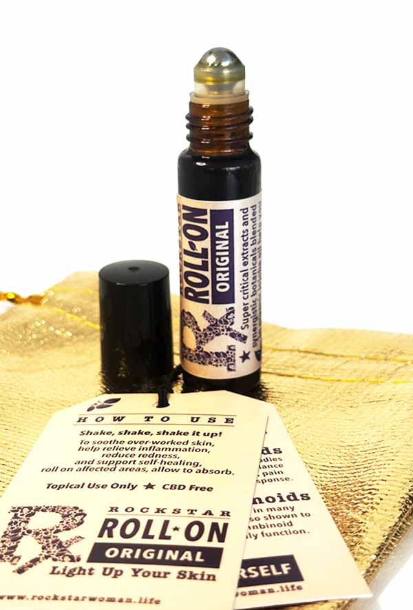 Face, body & intimate oils - Rockstar Roll On Topical Botanical Blends