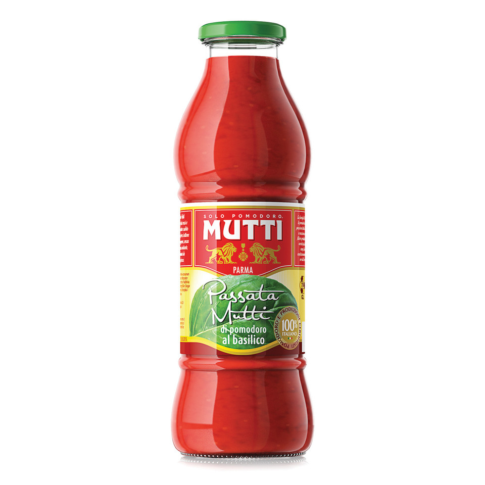 Mutti Passata with Basil (6 x 700g)