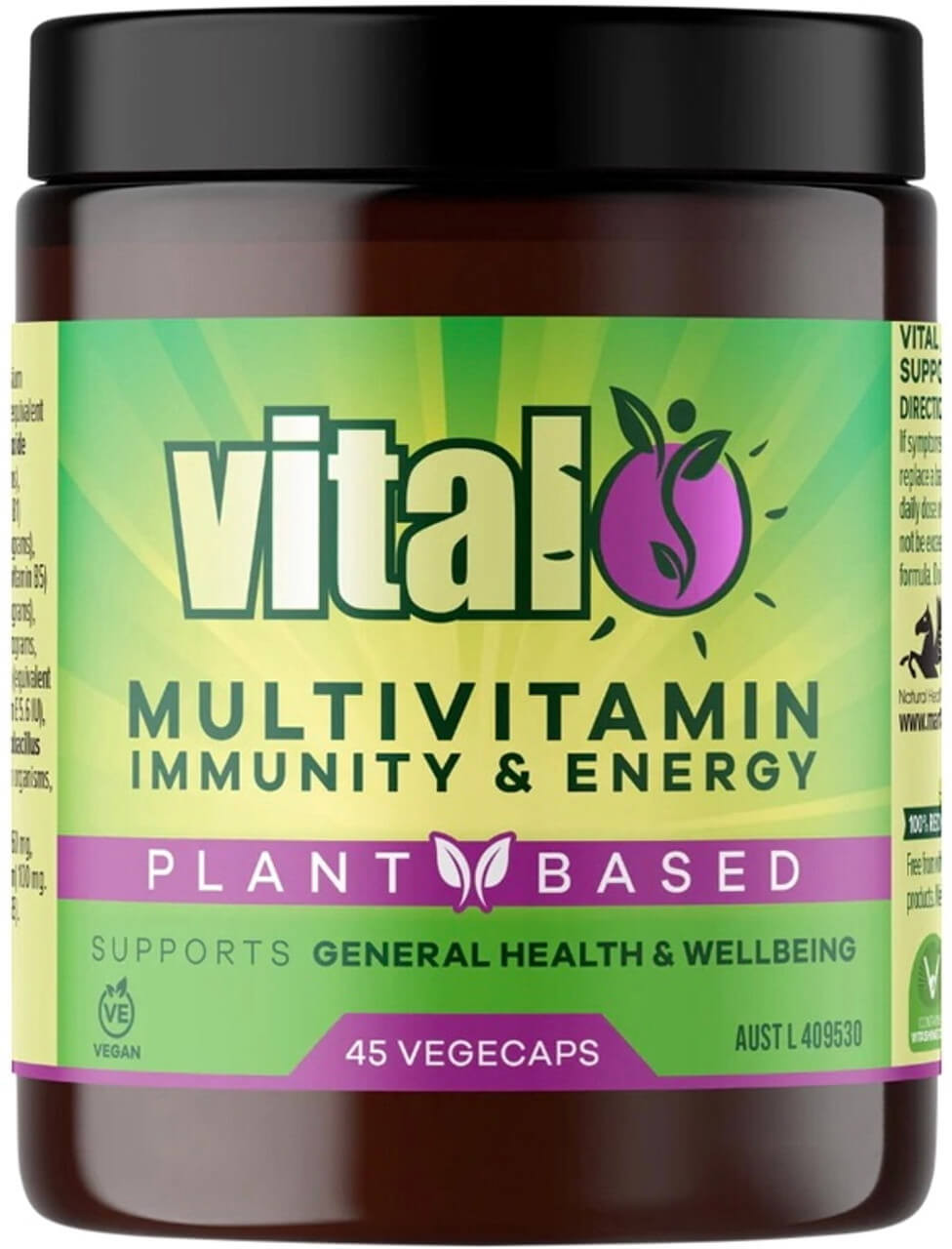 Vital Plant Based Multivitamin 45 Caps on sale!