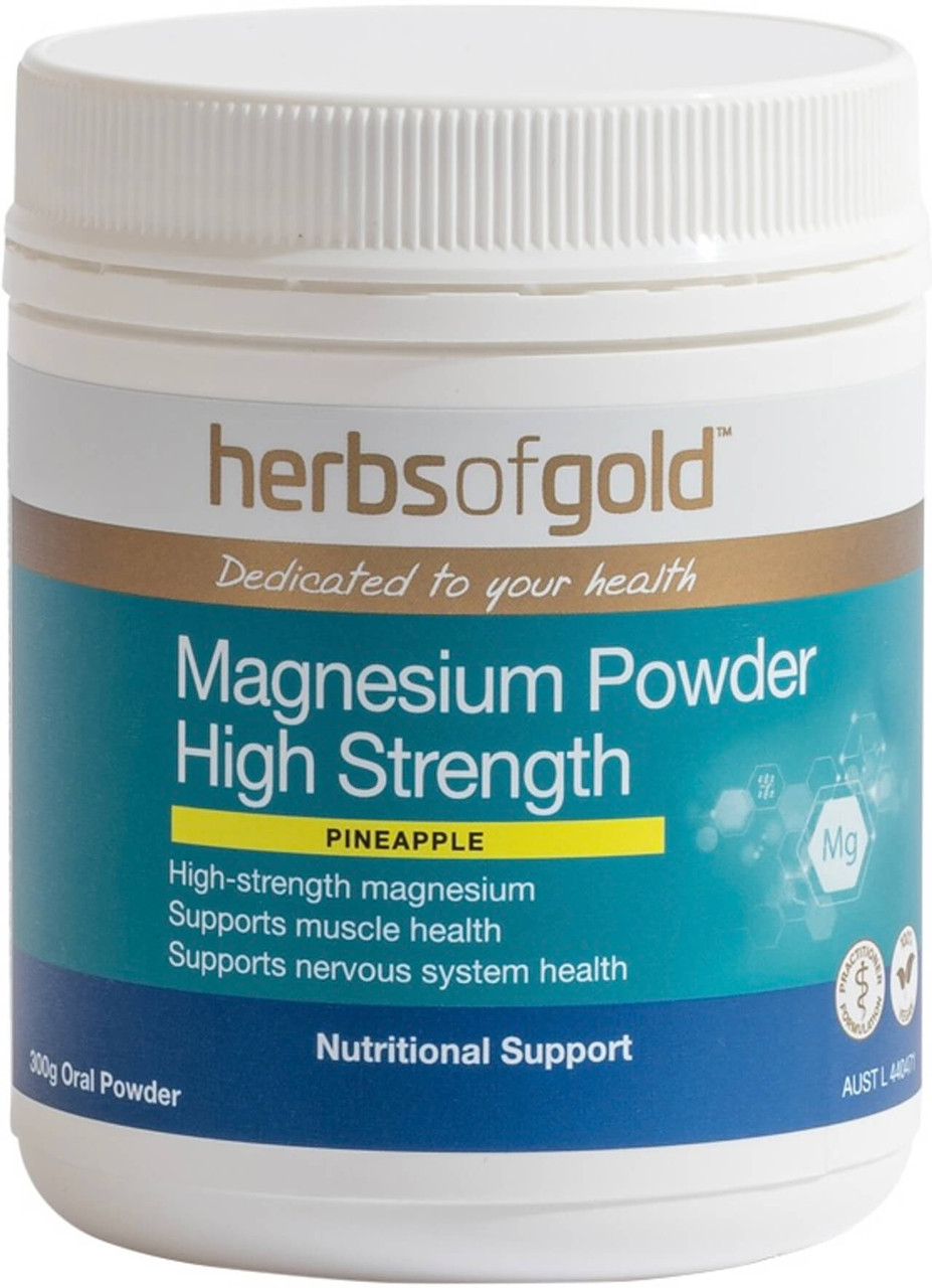 Herbs of Gold Magnesium Powder High Strength Pineapple Herbs of Gold ...