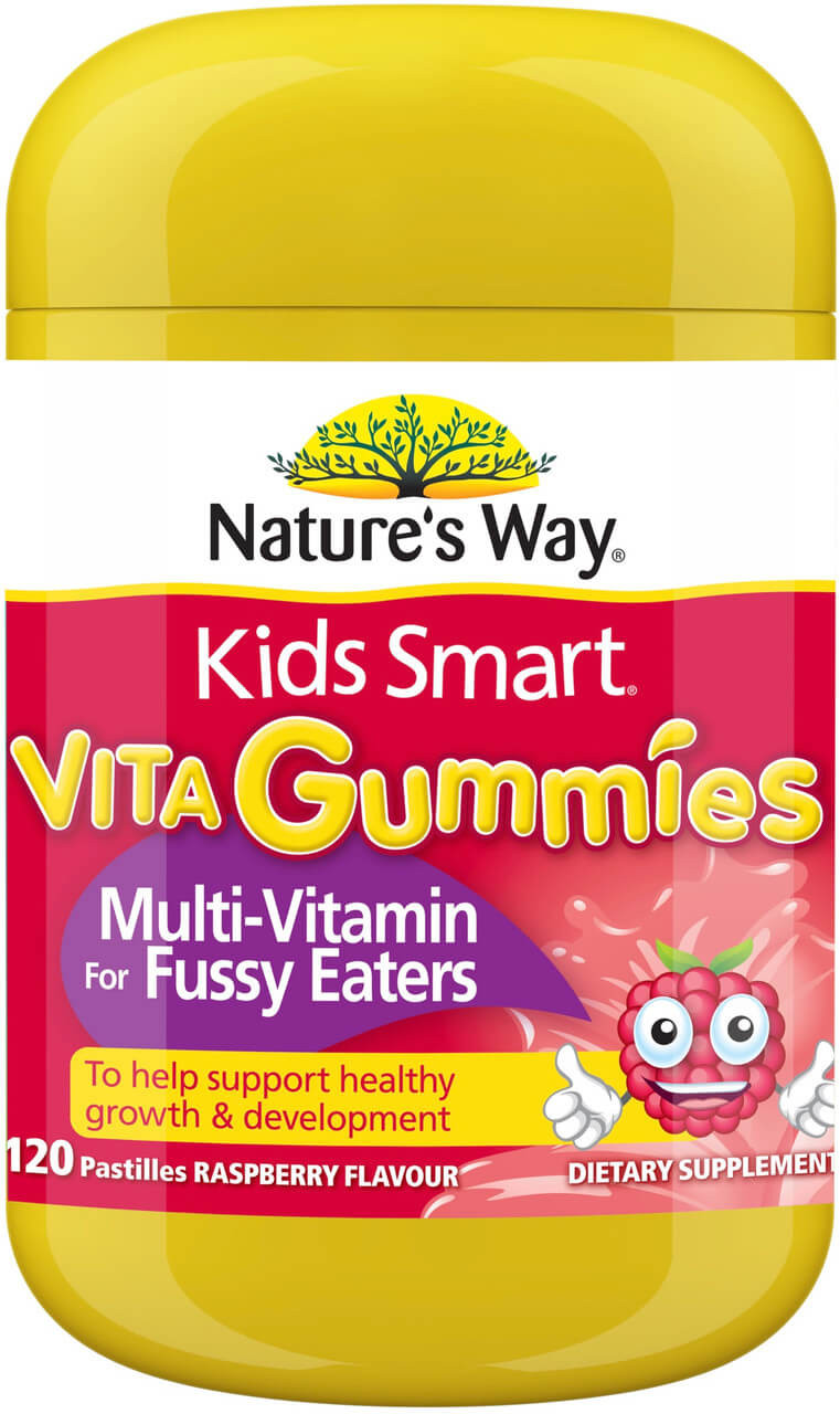 Nature's Way Kids Smart Multivitamin for Fussy Eaters 120 Vita Gummies ...
