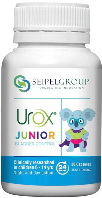 Seipel Group Urox Junior Bladder Control 60 Caps on sale!