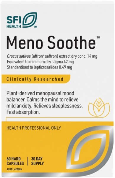 SFI Health Meno Soothe 60 Caps on sale!