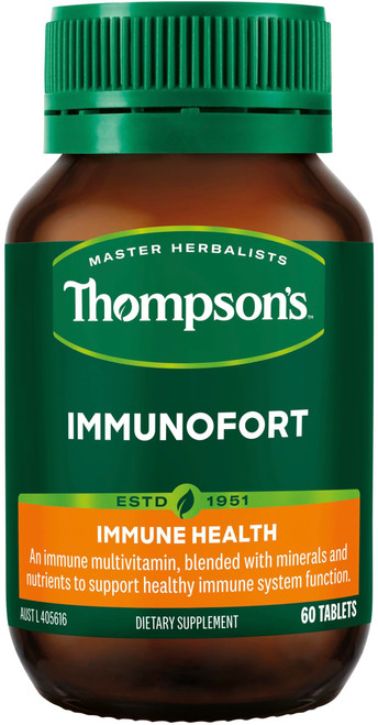 Thompsons Immunofort 60 Tablets on sale!