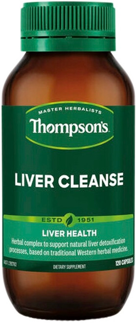 Thompsons High Potency Liver Cleanse 120 Capsules on sale!