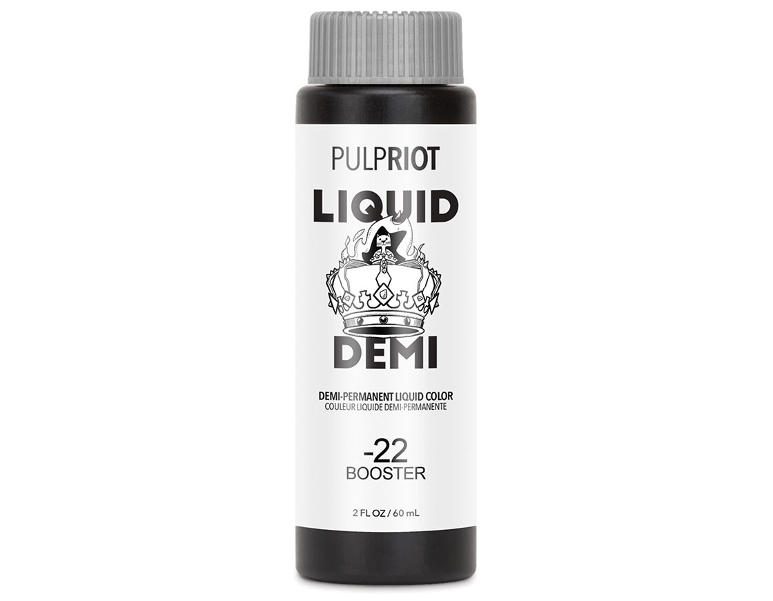 Pulp Riot Liquid demi-permanent hair color booster 60ml, .22 violet ...