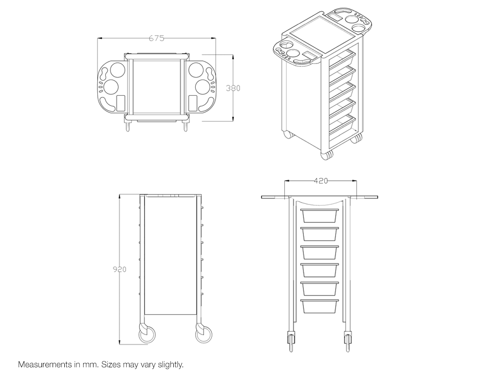REM Apollo heat trolley - Ellisons