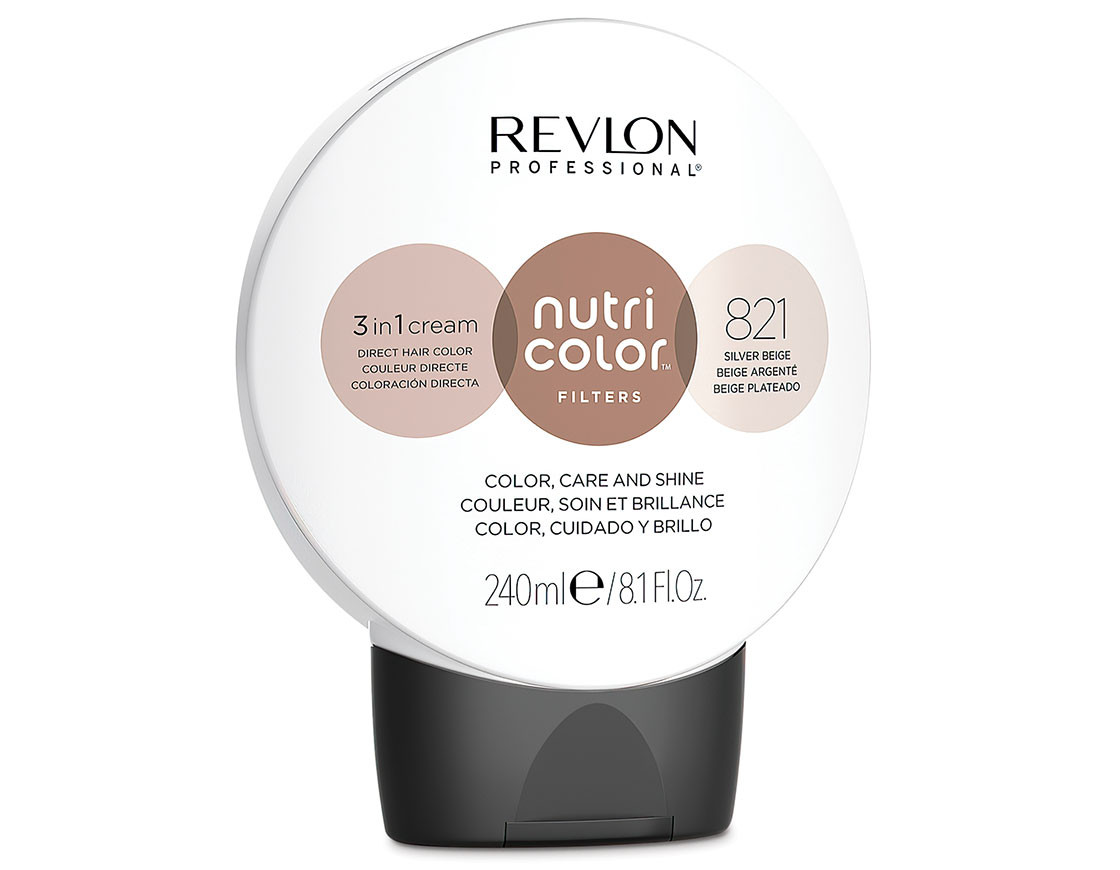Nutri color creme 240ml, 821 silver beige - Ellisons