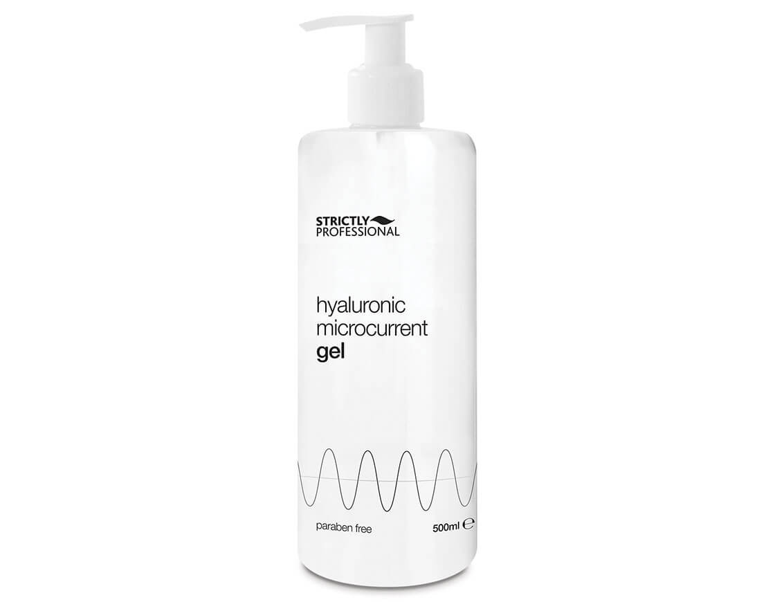SP hyaluronic microcurrent gel 500ml - Ellisons