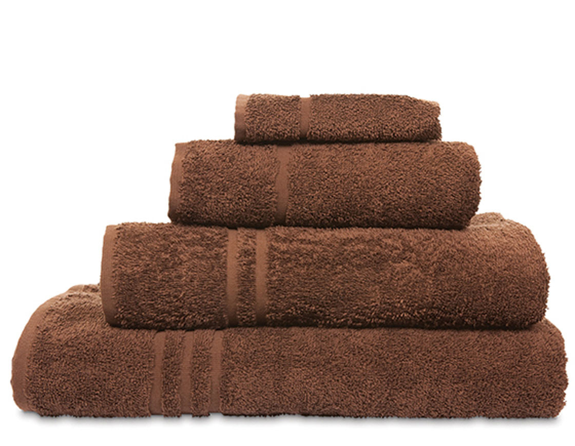 Comfy hand towel, brown - Ellisons