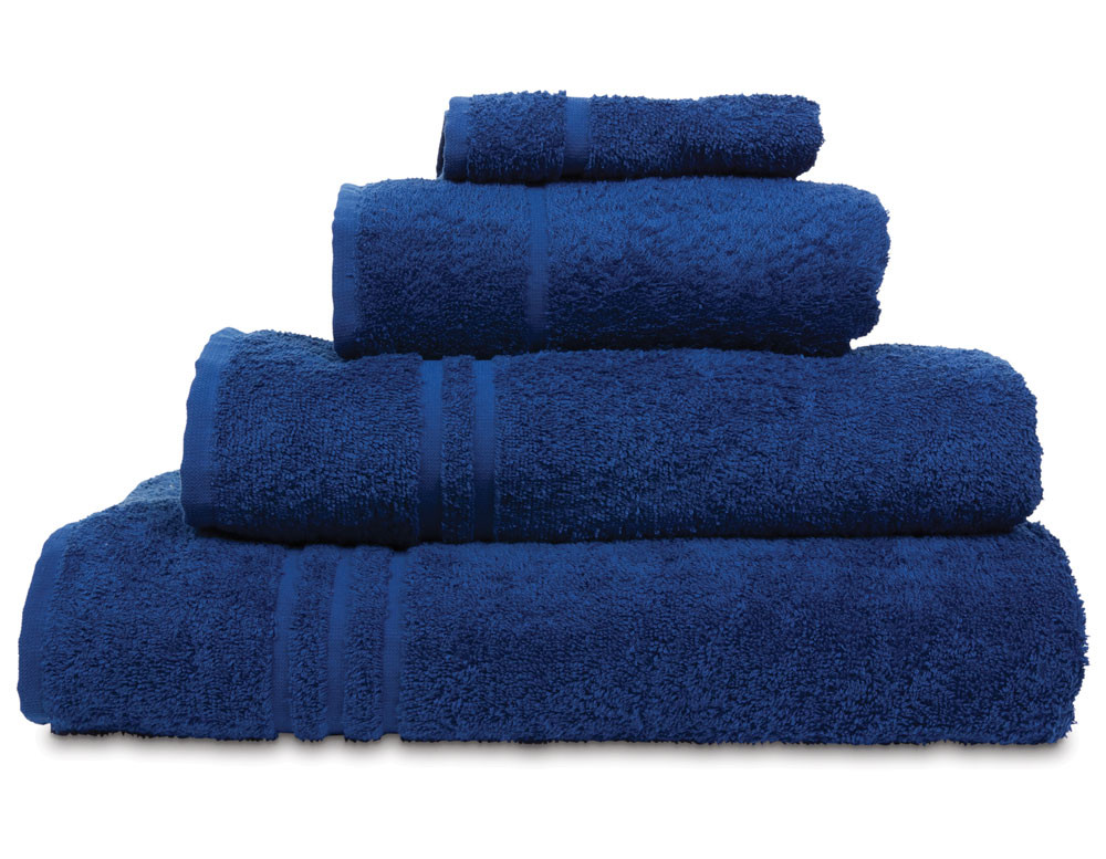 Comfy Spa Navy Blue Towel Sheet | Towelling Essentials