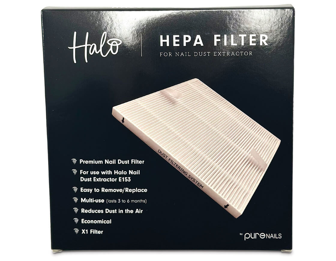Halo nail dust HEPA filter - Ellisons