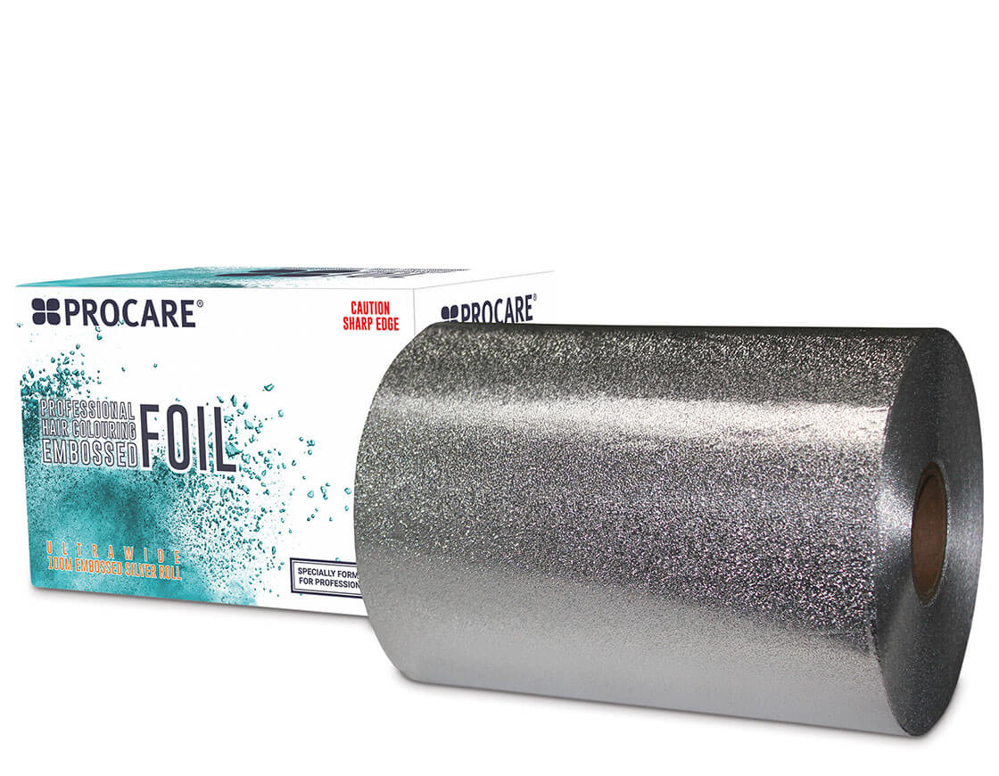 Procare embossed ultra wide foil roll 150mm x 100m - Ellisons