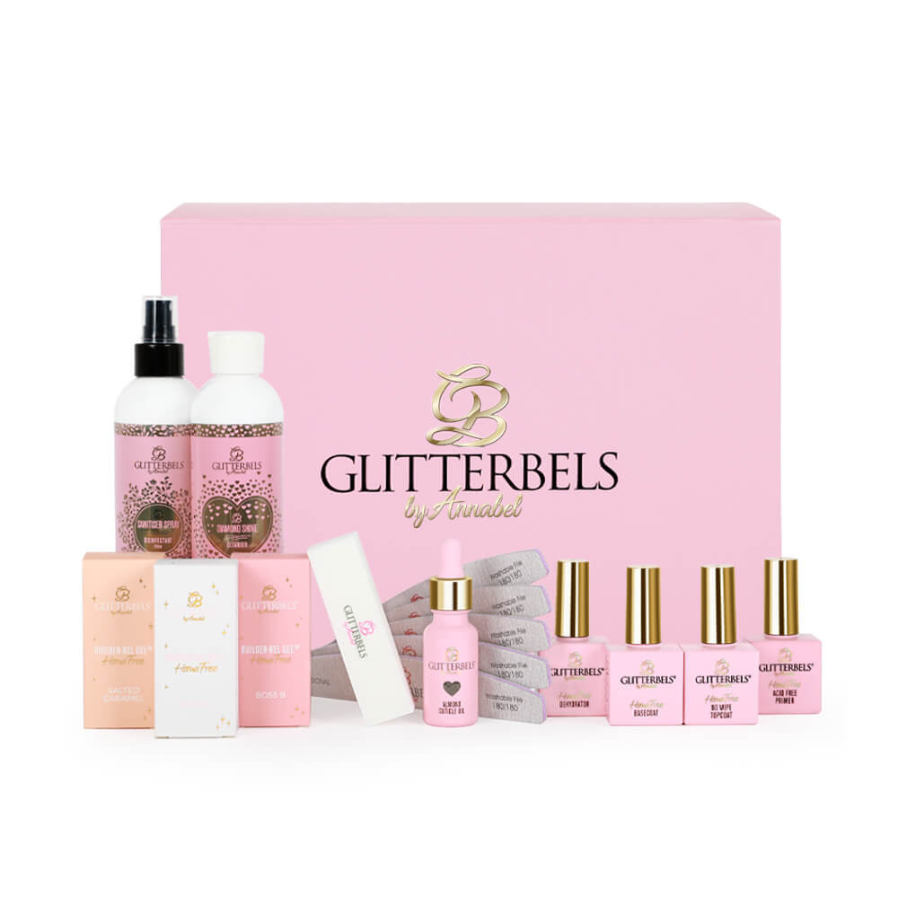 Glitterbels builder gel kit - Ellisons