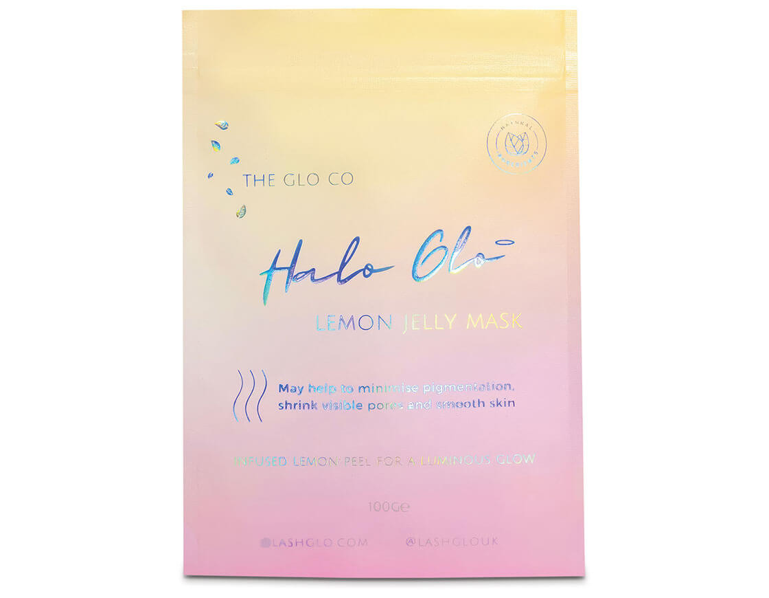 Lash Glo Halo Glo jelly mask 100g, lemon - Ellisons