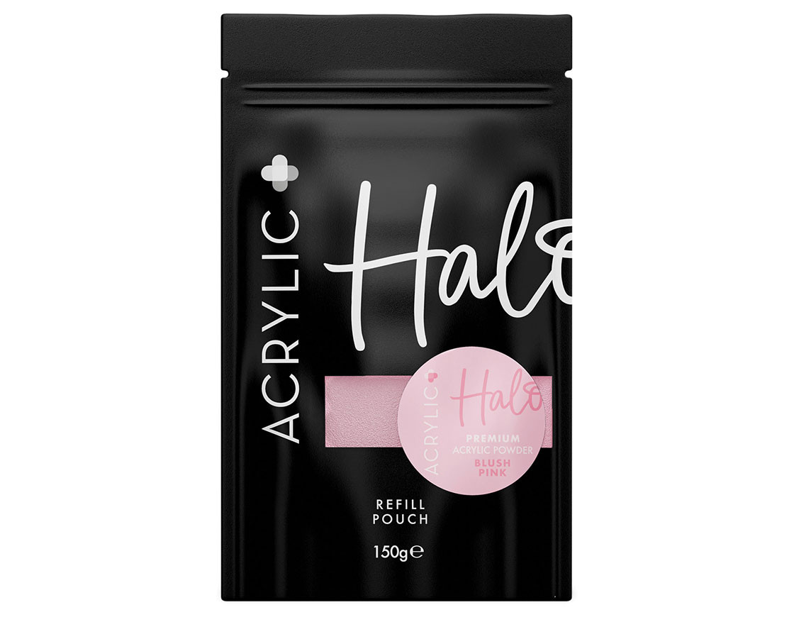 Halo Acrylic Plus Powder 150g, Blush Pink | Ellisons