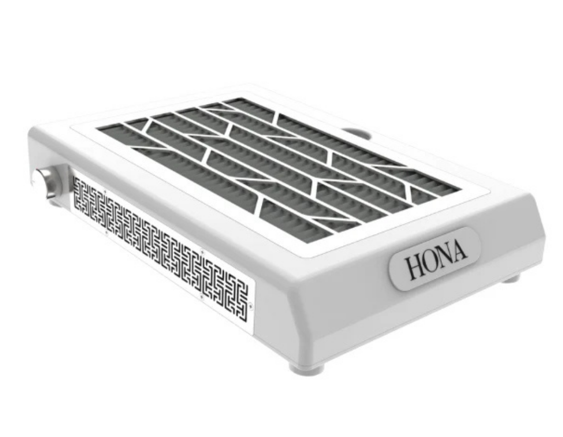 HONA Breathe Nail Dust Extractor Fan, White | Ellisons