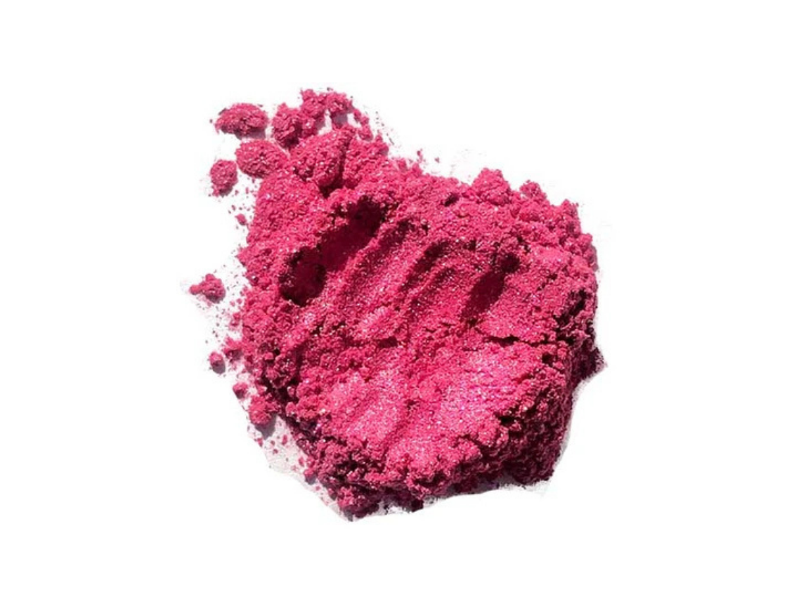 HONA Mica Nail Powder 5ml, Rose Red | Ellisons
