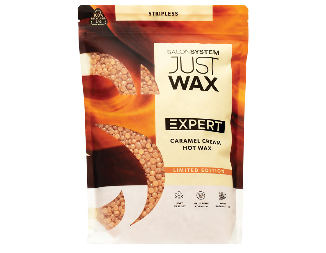 Just Wax Expert hot wax, caramel cream 700g | Ellisons