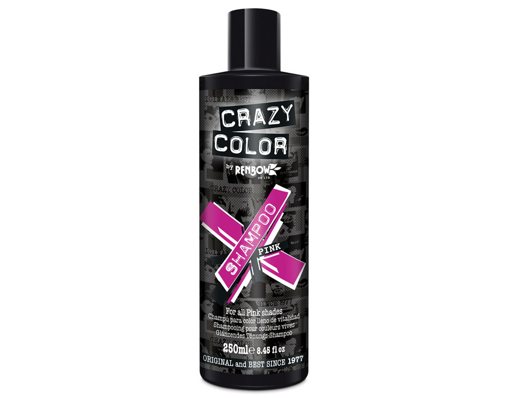 Crazy Color shampoo, pink - Ellisons