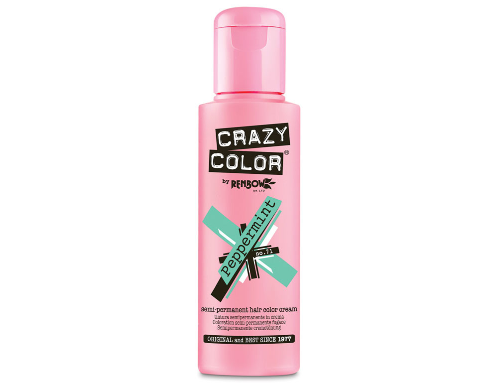 Crazy Color 100ml, 71 peppermint - Ellisons