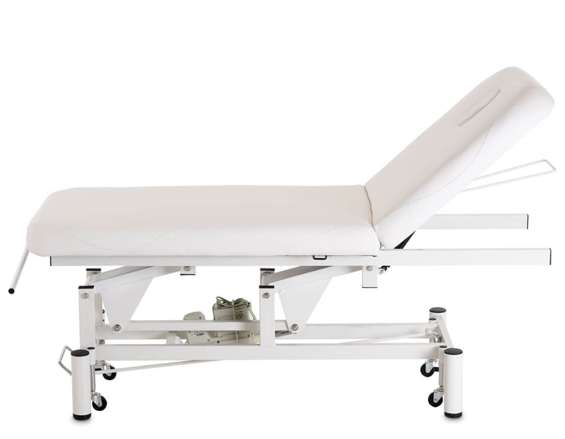 Esthetix Electric Beauty Treatment Bed, White | Ellisons