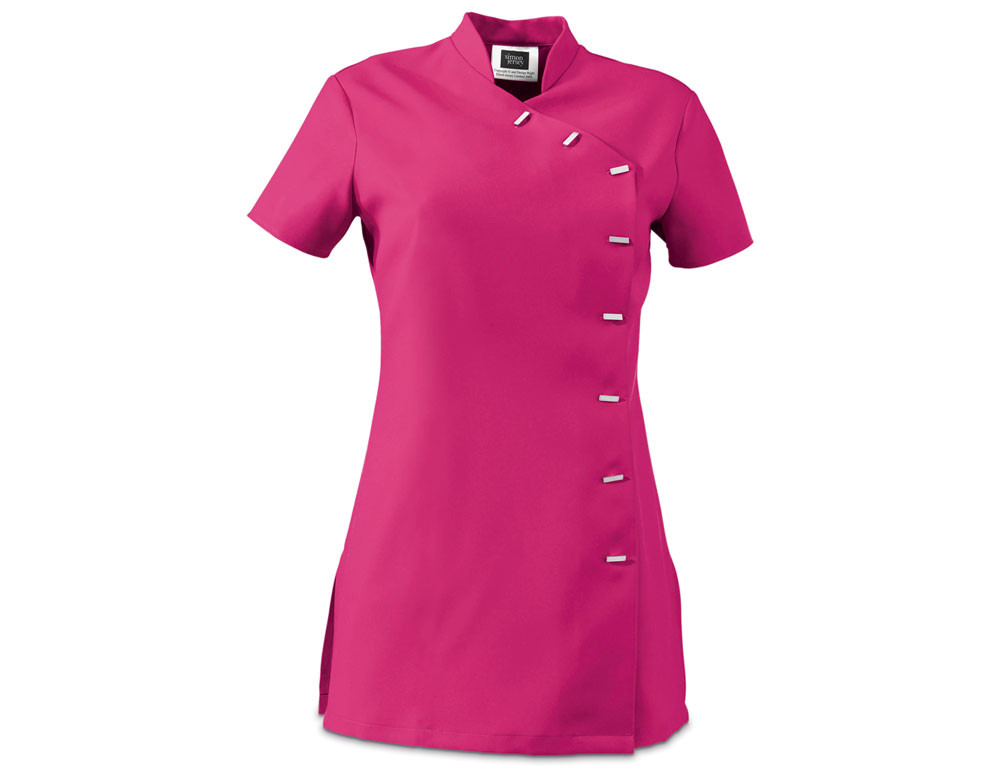 Asymmetrical tunic hot pink, size 12 - Ellisons