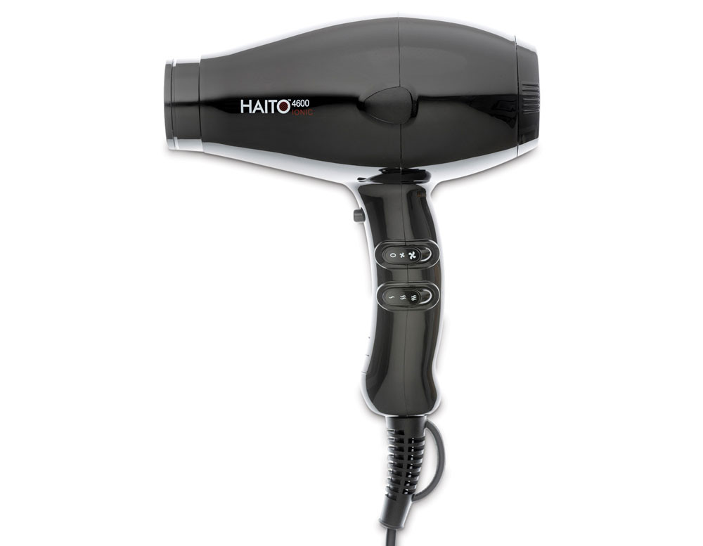 Haito 4600 ionic dryer, black - Ellisons