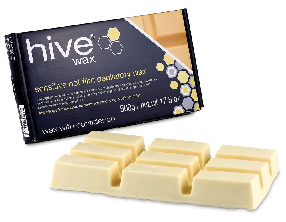 Hive hot film wax 500g, sensitive - Ellisons