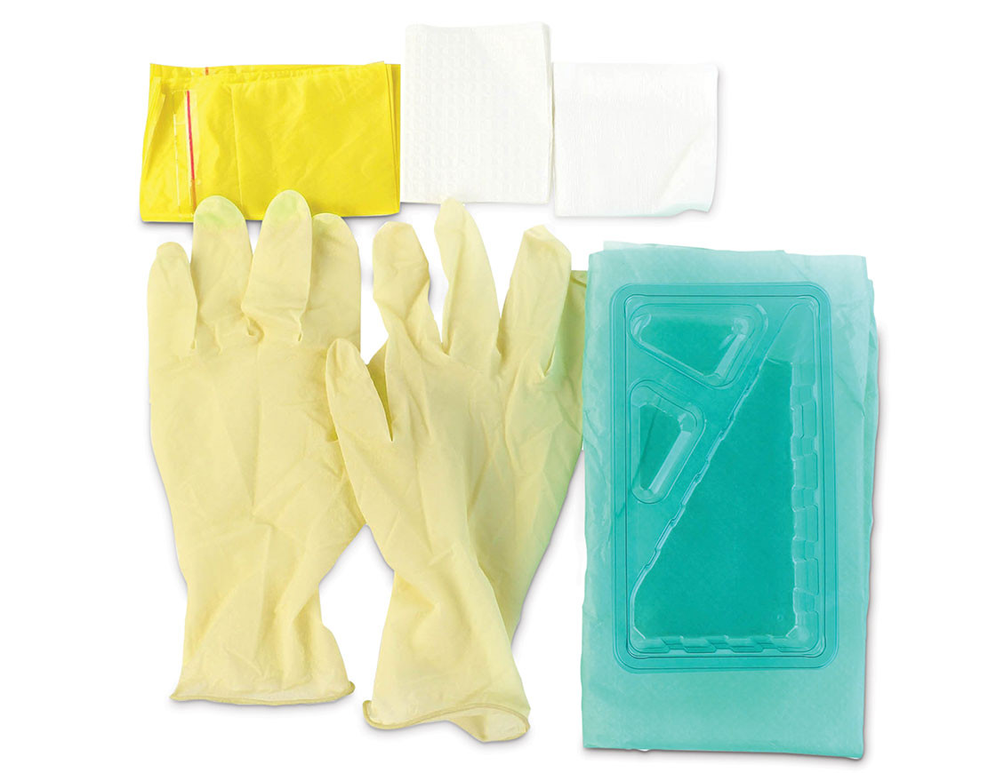 Woundcare set 5 National Opt II latex, yellow - Ellisons