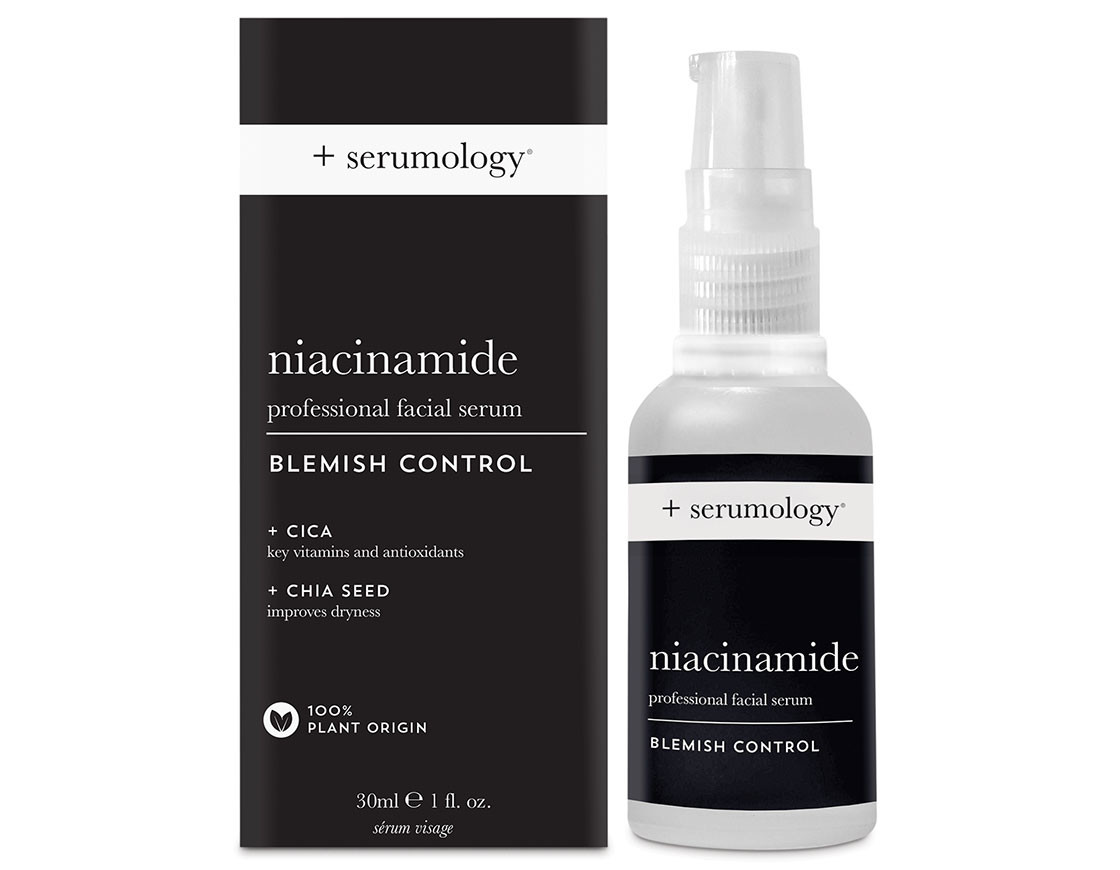+serumology niacinamide and cica daily face serum, 30ml - Ellisons
