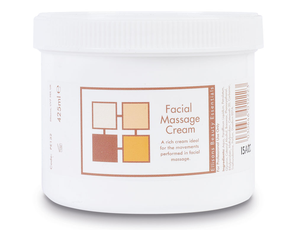 Beauty Essentials facial massage cream 425g - Ellisons