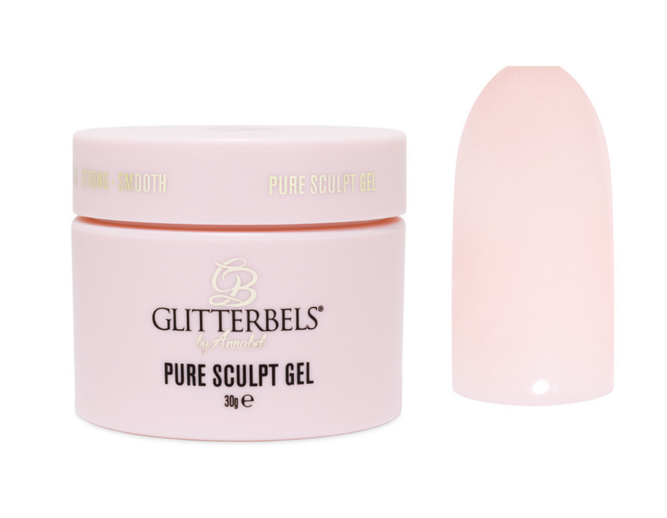 Glitterbels PureSculpt Hard Gel 30g, Pose for Me | Ellisons