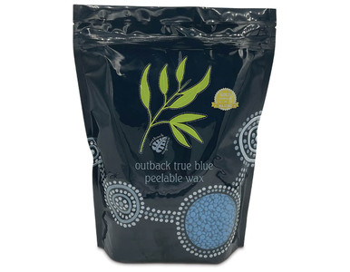 Outback Organics true blue peelable wax 800g - Ellisons
