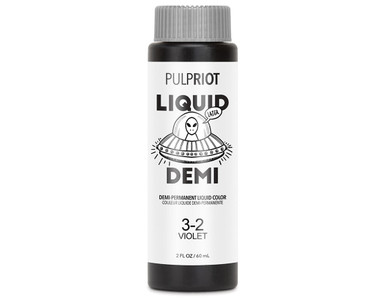 Pulp Riot liquid demi-permanent hair color 60ml, 3.2 violet - Ellisons