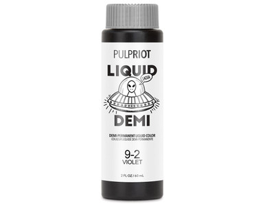 Pulp Riot liquid demi-permanent hair color 60ml, 9.2 violet - Ellisons