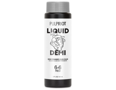 Pulp Riot liquid demi-permanent hair color 60ml, 6.6 red - Ellisons