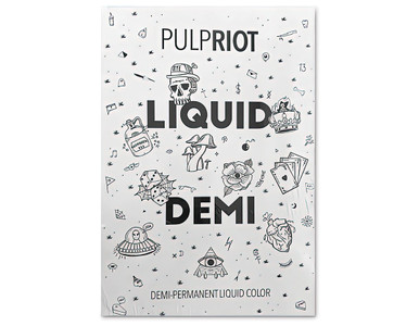 Pulp Riot liquid demi-permanent hair color swatch book - Ellisons