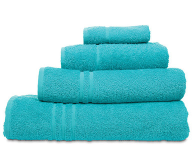 Comfy hand towel, turquoise - Ellisons