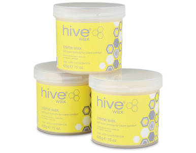 Hive creme wax 425g, 3 for 2 pack - Ellisons
