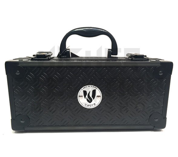 Vatra Lock N Load 9" x 4" x 4" Black Aluminum Pipe Mod Vape Case (Out ...