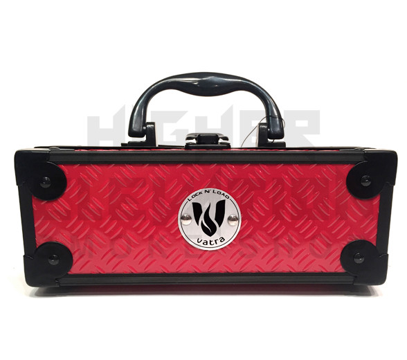 Vatra Lock N Load 8" x 3" x 3" Red Aluminum Pipe Mod Vape Case (Out of ...