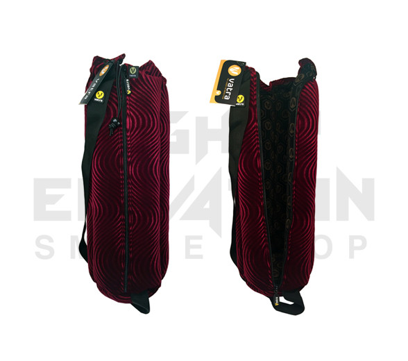 Vatra 12" Burgundy Velvet Waterpipe Pipe Case Tube Bag (Out of Stock ...