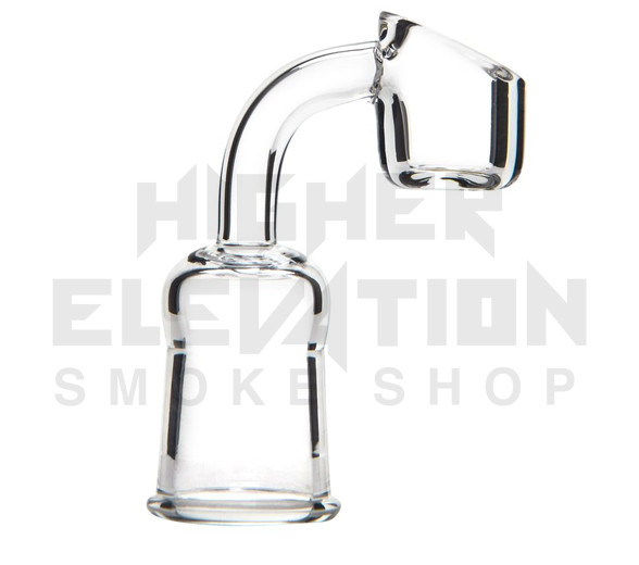 18.8mm Female 90° 4MM Thick Quartz Banger - Higher Elevation