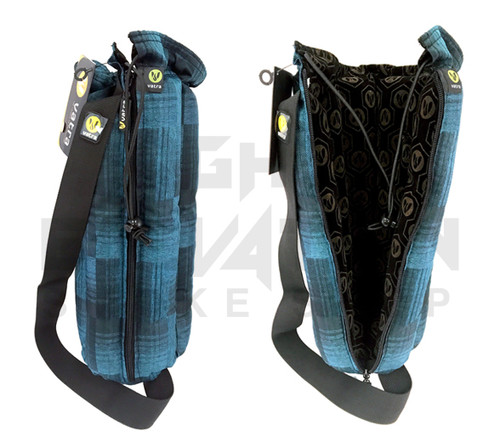 Vatra 14" Brand New Blue Plaid Waterpipe Pipe Case Tube Bag - Higher ...