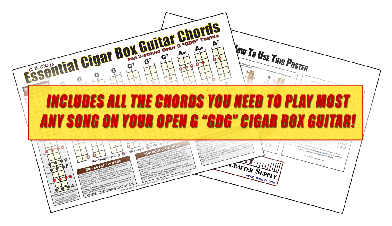 Guitar Open G Chords