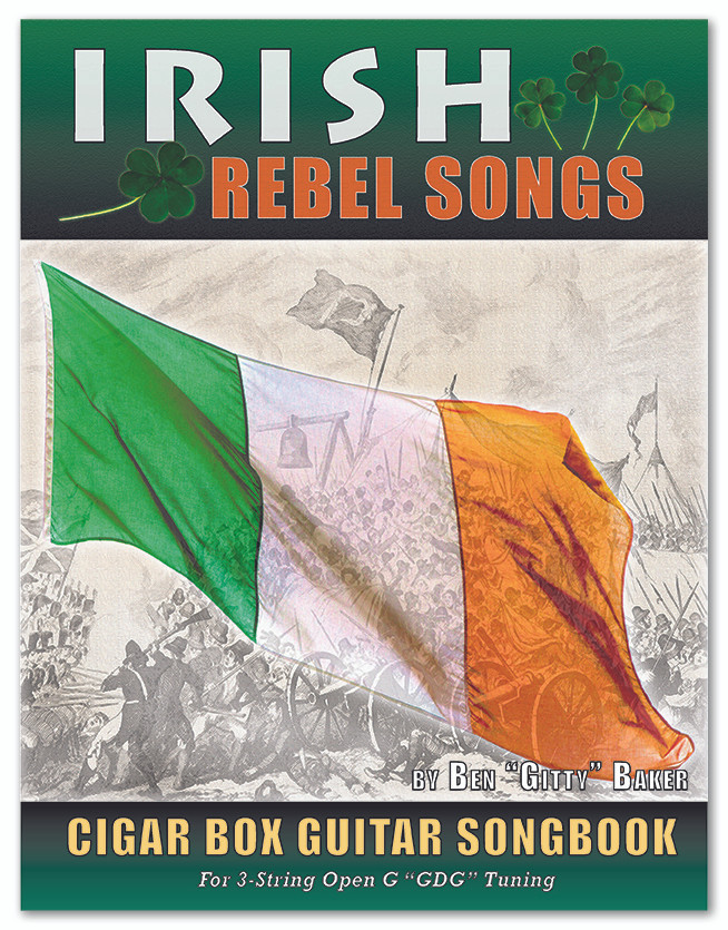 Irish Rebel Songs - 136-page Songbook with 35 songs for Cigar Box ...