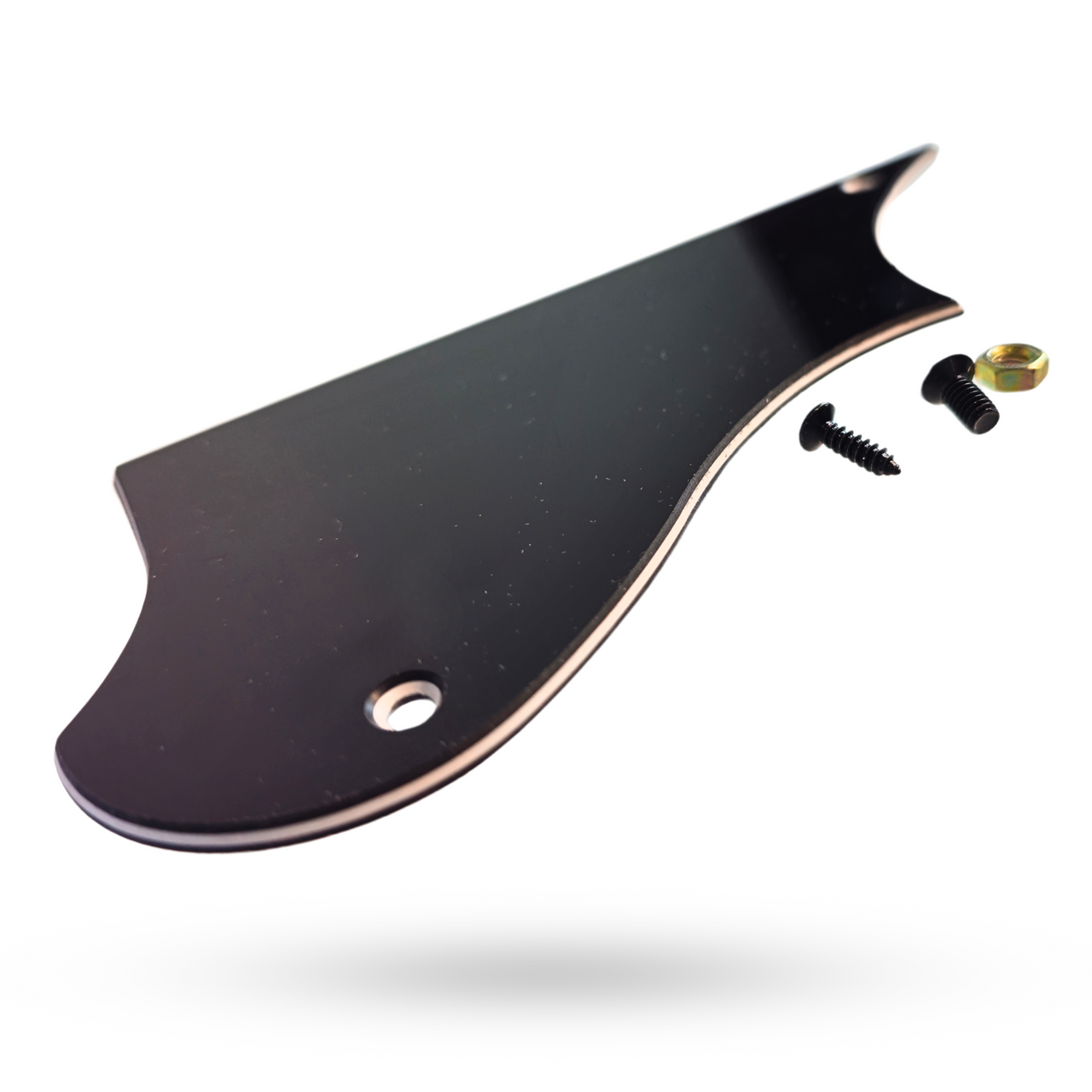 Black Mandolin-Style Pickguard - C. B. Gitty Crafter Supply