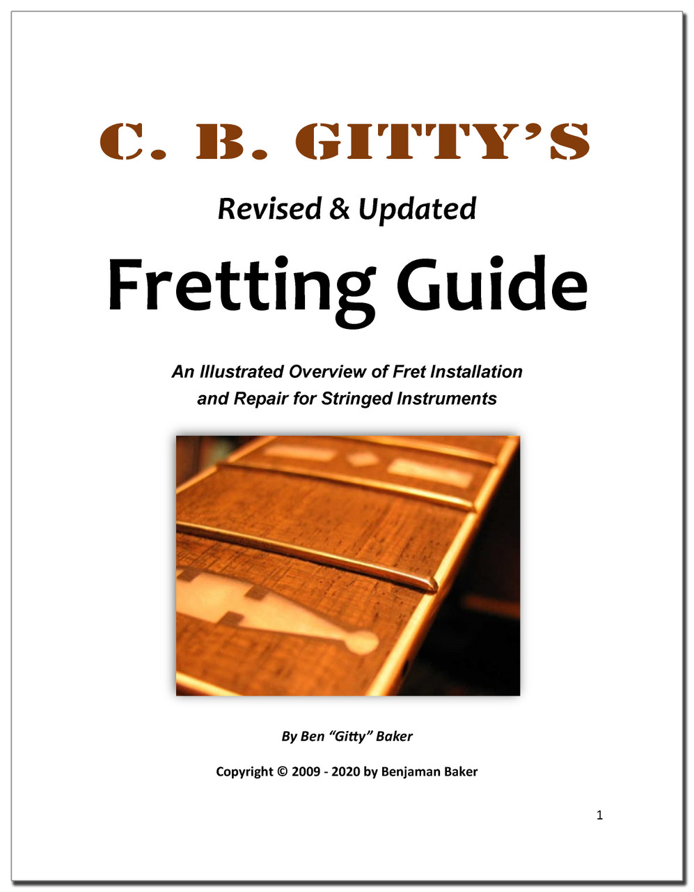 Fretting Guide - 158 pages Revised and Expanded - Digital Download - C ...