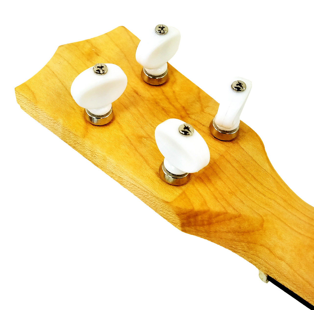 4pc. Chrome Friction-style Ukulele Tuners - C. B. Gitty Crafter Supply